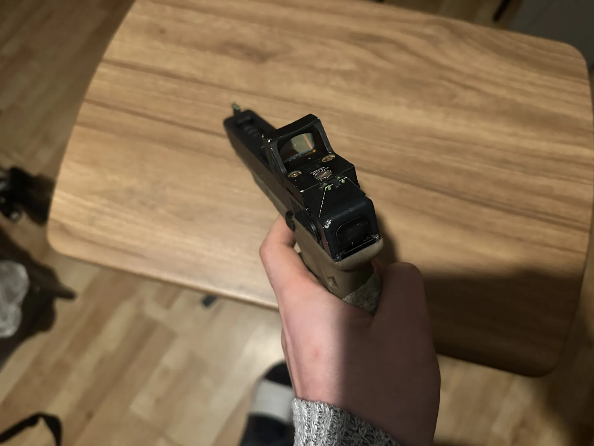 RAVEN G-SERIES RIF Pistol (Glock 17 Style) – Full Metal, Green Gas, 310 ...